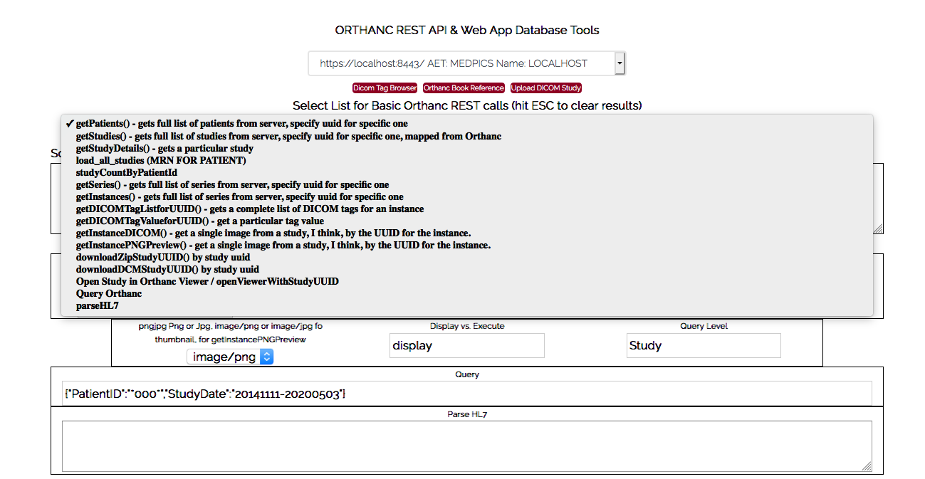 PHP API library for Orthanc REST API with backend and frontend - Google ... PHP API library for Orthanc REST API with backend and frontend - Google ...